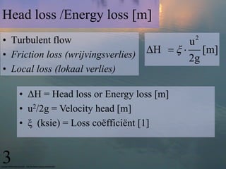 Cu06997 lecture 6_flow in pipes 1_2013 | PPT