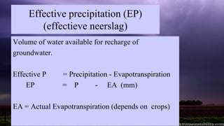 Cu07821 3 precipitation and evapotranspiration | PPTX