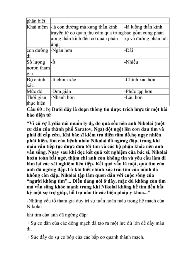 tài liệu ôn thi hsg sinh 8 năm 2022-2023 | DOCX