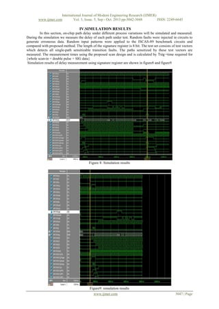 Scan-Based Delay Measurement Technique Using Signature Registers | PDF | Computing | Technology ...