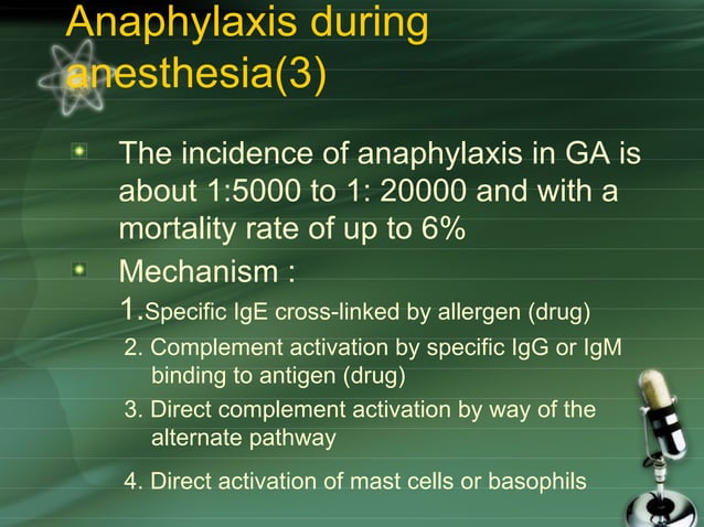 Anaphylactic Shock in General Anesthesia | PPT
