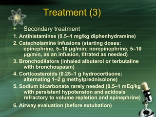 Anaphylactic Shock in General Anesthesia | PPT