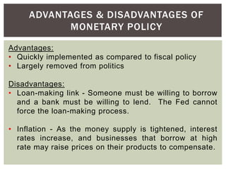 Topic 12 - Monetary Policy | PPT