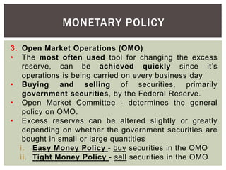 Topic 12 - Monetary Policy | PPT