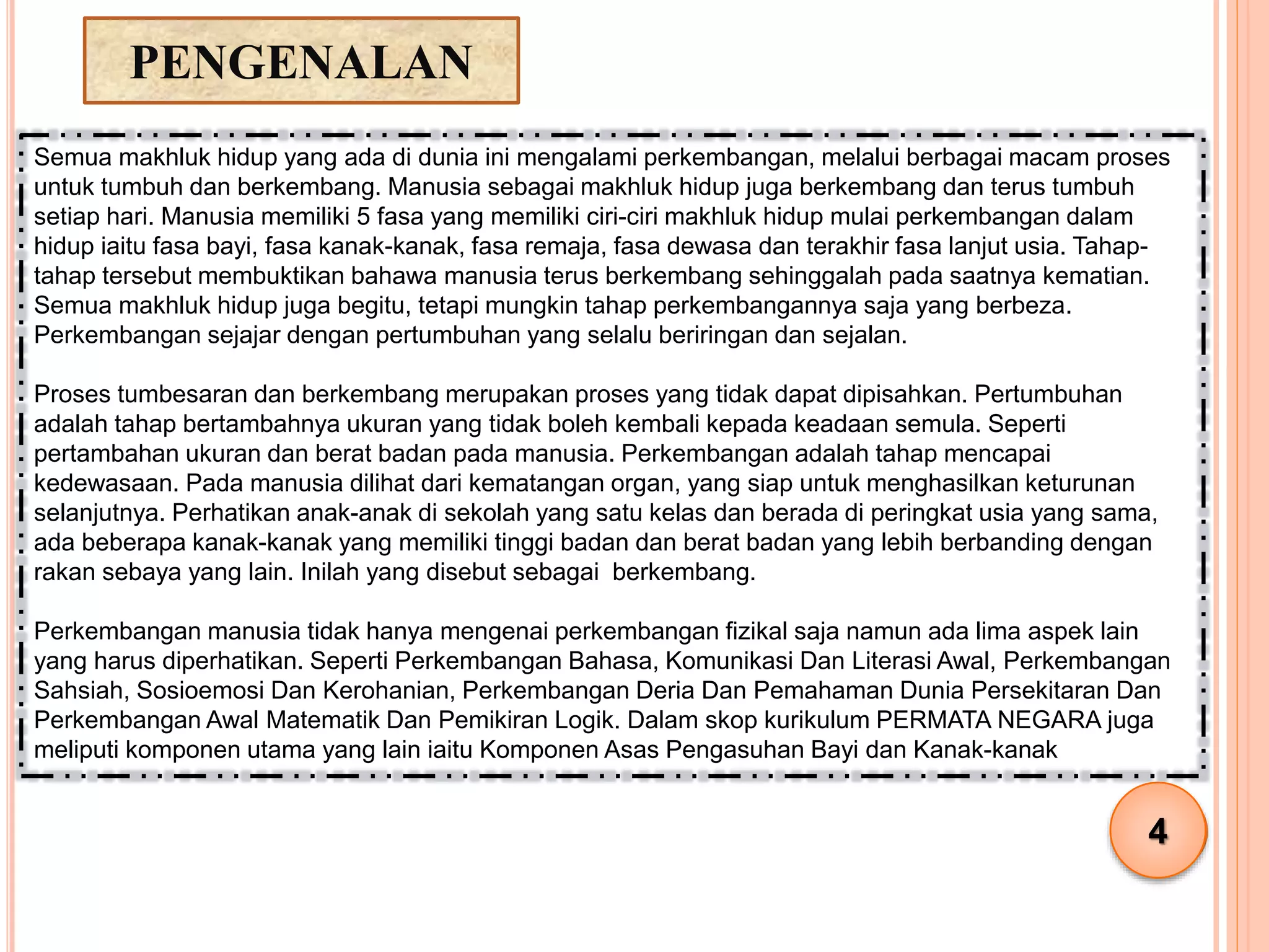 Proses Kehamilan & Perkembangan Janin, Bayi dan Kanak-kanak | PPTX