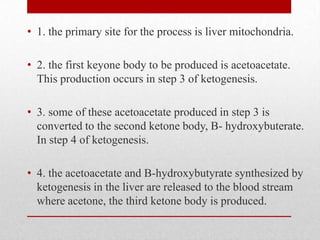 Ketone bodies | PPTX