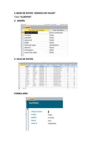 Cuadernillo (ACCESS) | PDF