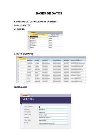Cuadernillo (ACCESS) | PDF