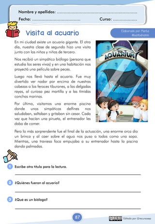 Cuadernillo de-comprension-lectora-colaborativo- | PDF