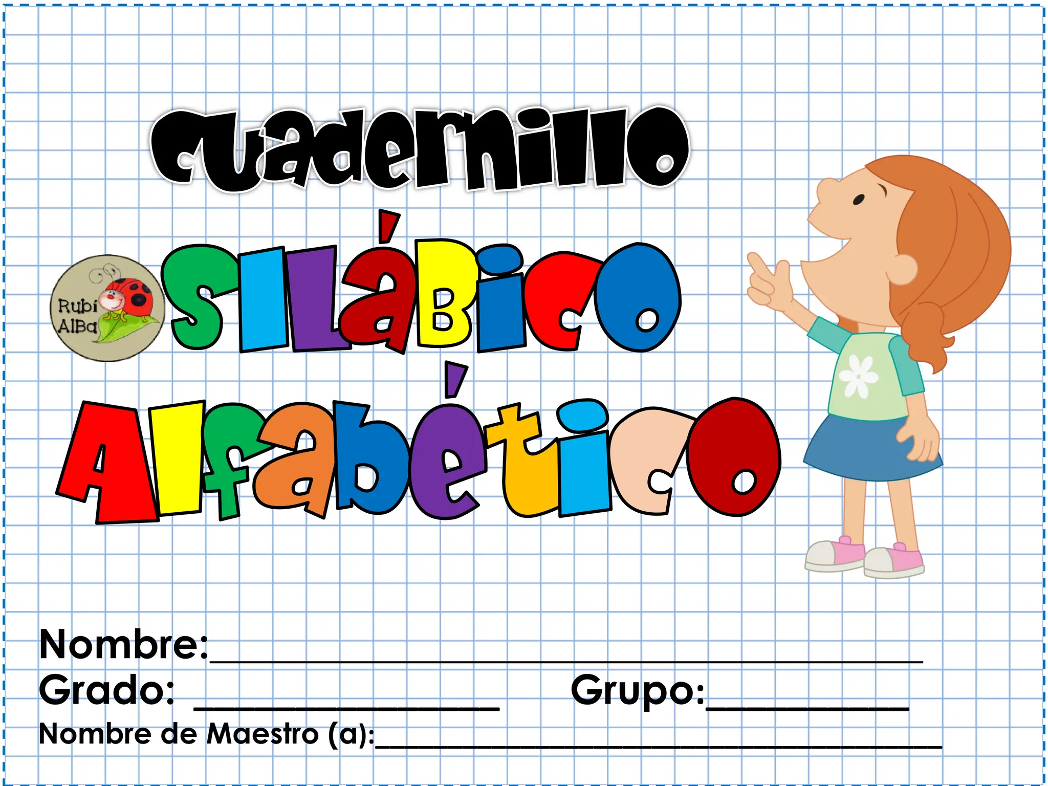 cuadernillo-silabico-alfabetico para alumnos pequeños | PDF