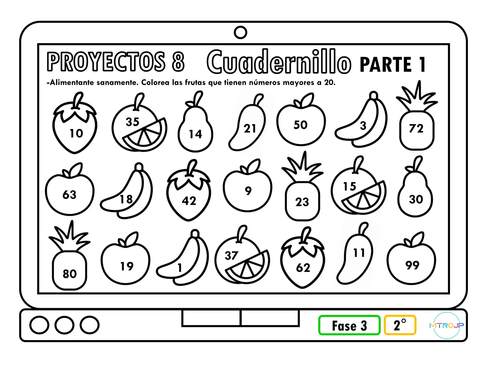 Cuadernillo de trabajo escolar para segundo grado | PDF