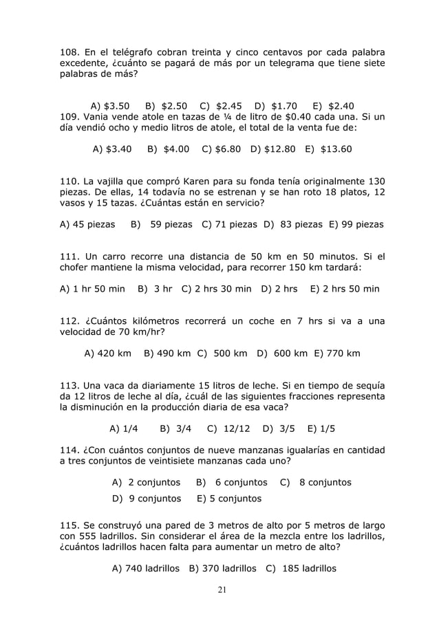 CUADERNILLO 300 EJERCICIOS RAZONAMIENTO LOGICO MATEMATICO SECUNDARIA ...