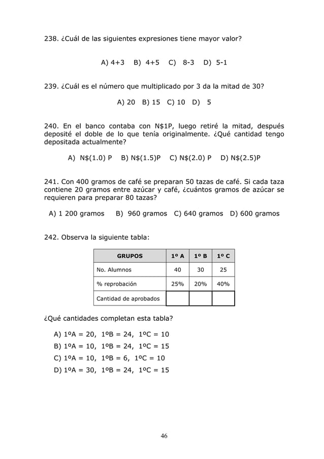 CUADERNILLO 300 EJERCICIOS RAZONAMIENTO LOGICO MATEMATICO SECUNDARIA ...