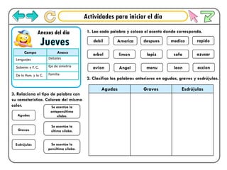 Hojas De Trabajo De Lenguaje De Quinto Grado