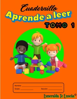Cuadernillo Aprende a leer. TOMO # 1 pdf | PDF