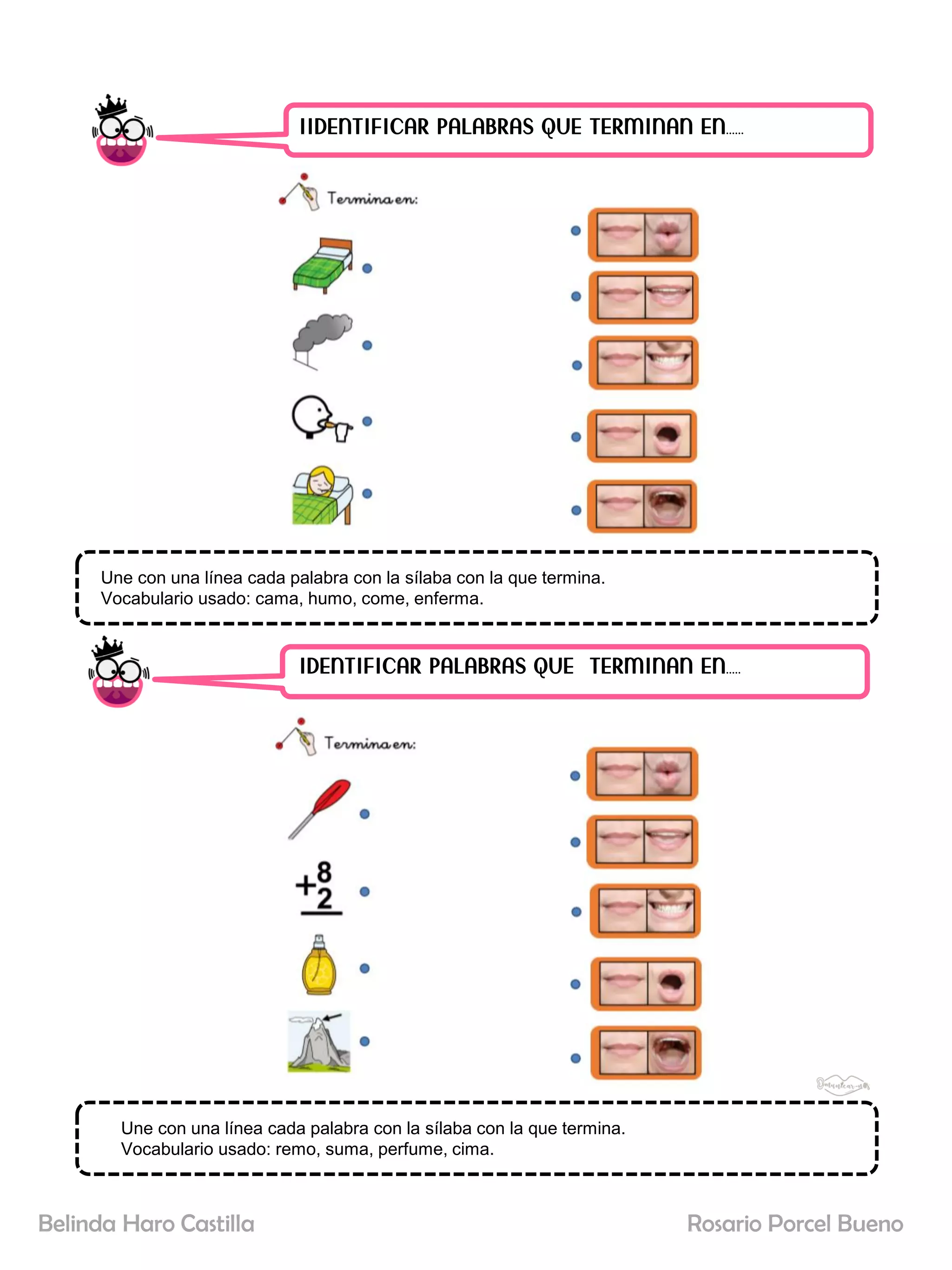 Cuadernillo de articulacion m | PDF | Parenting Babies and Toddlers ...