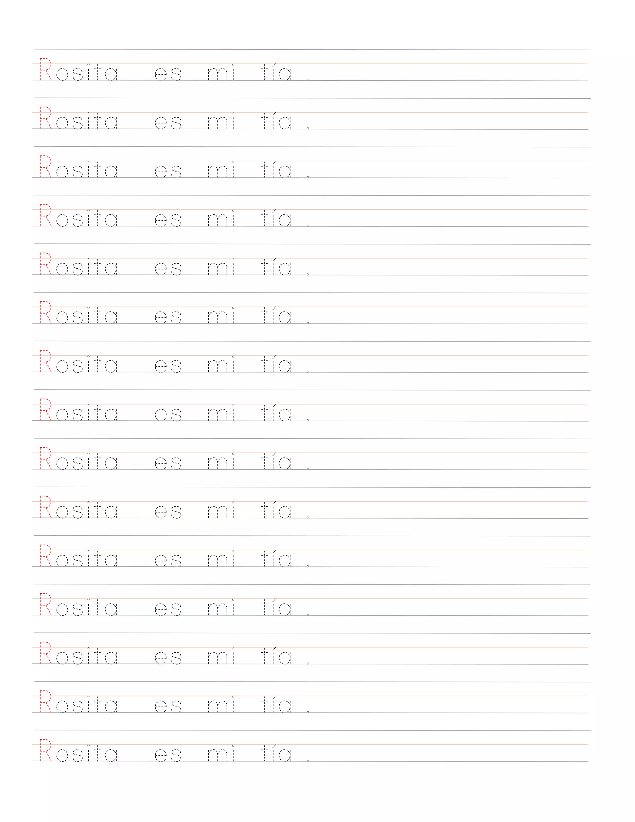 Cuadernillo de escritura | PDF