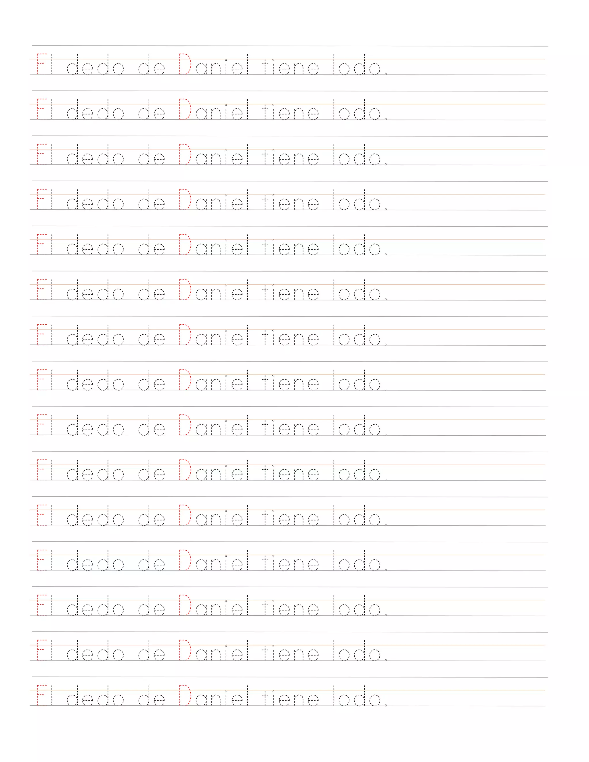Cuadernillo de escritura | PDF