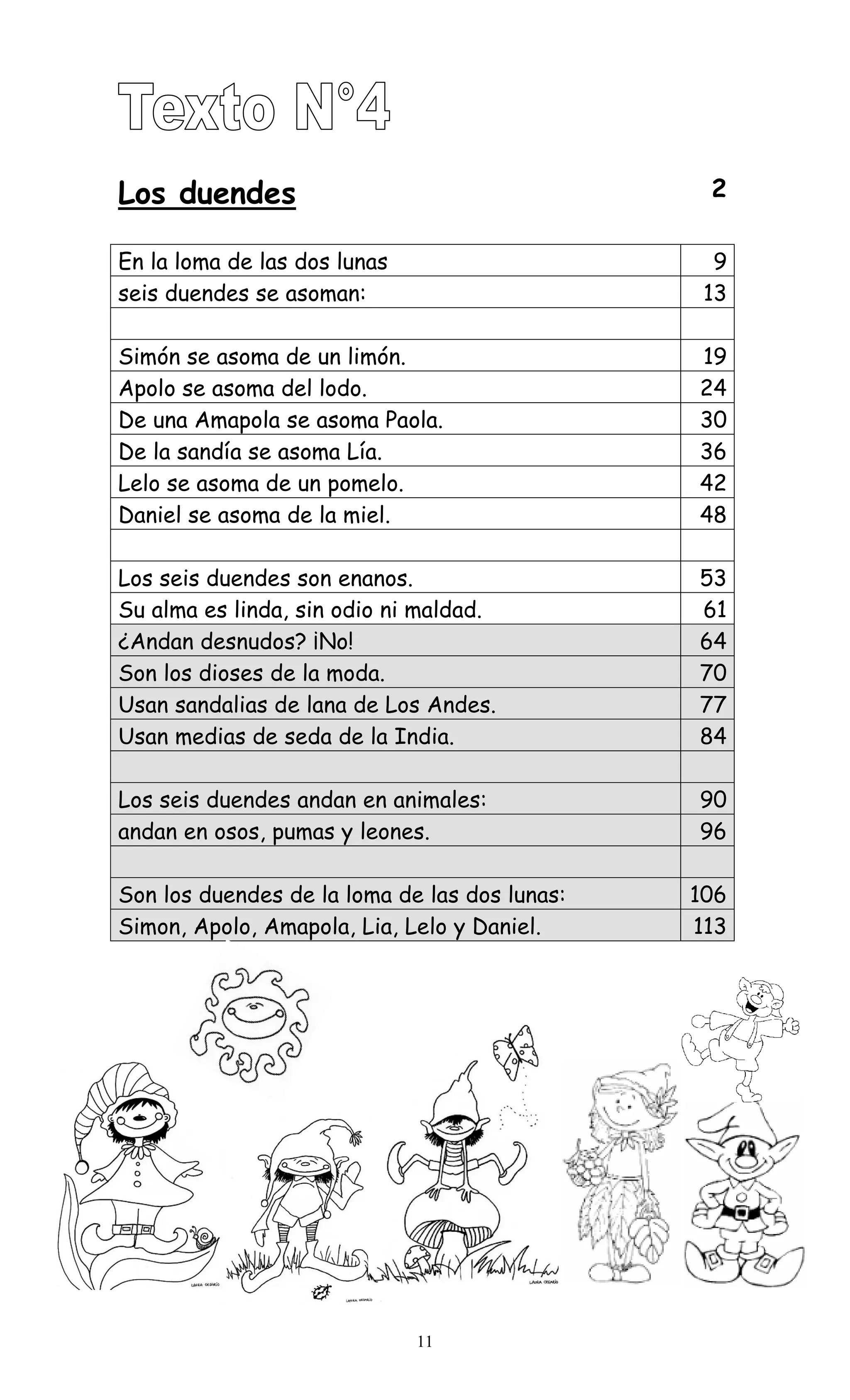 Cuadernillo de lectura rutina | PDF