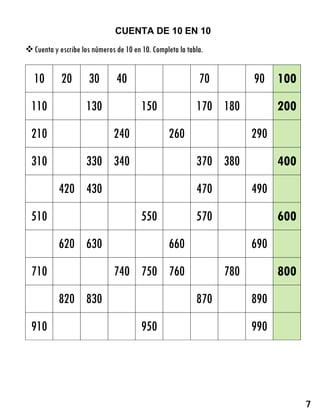 Cuadernillo de matemáticas segundo grado | PDF