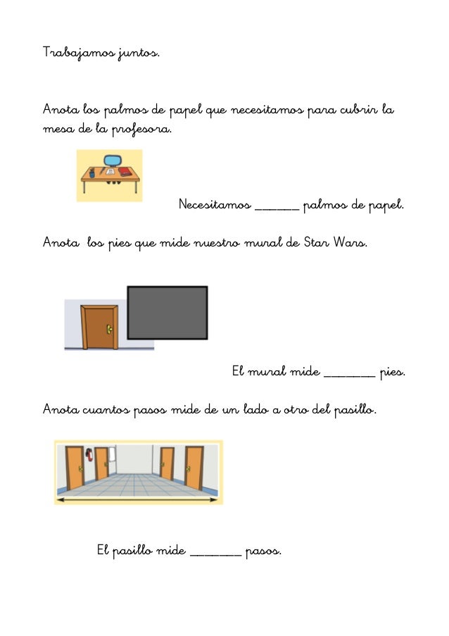 Hoja De Trabajo De Medidas Científicas