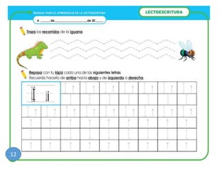 Mis primeras letras - Cuadernillo lectoescritura | PDF
