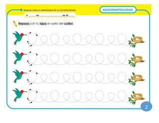 Mis primeras letras - Cuadernillo lectoescritura | PDF