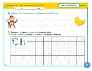 Mis primeras letras - Cuadernillo lectoescritura | PDF