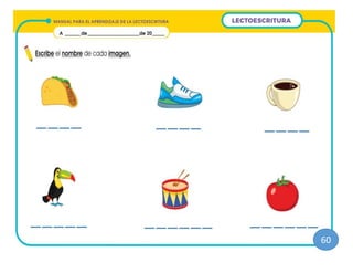 Mis primeras letras - Cuadernillo lectoescritura | PDF