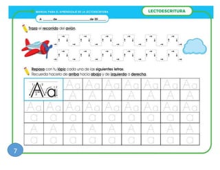 Mis primeras letras - Cuadernillo lectoescritura | PDF