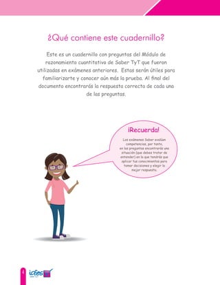 Cuadernillo de preguntas razonamiento cuantitativo tyt | PDF