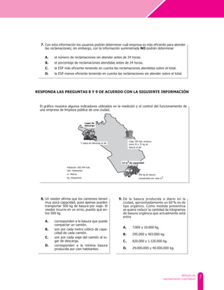 Cuadernillo de preguntas razonamiento cuantitativo tyt | PDF