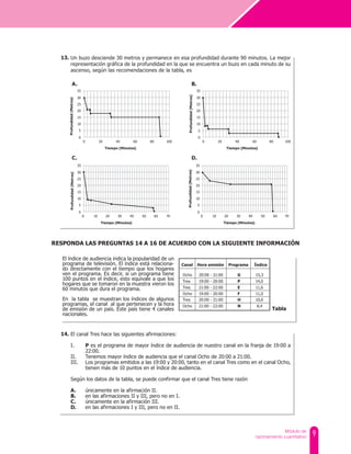 Cuadernillo de preguntas razonamiento cuantitativo tyt | PDF
