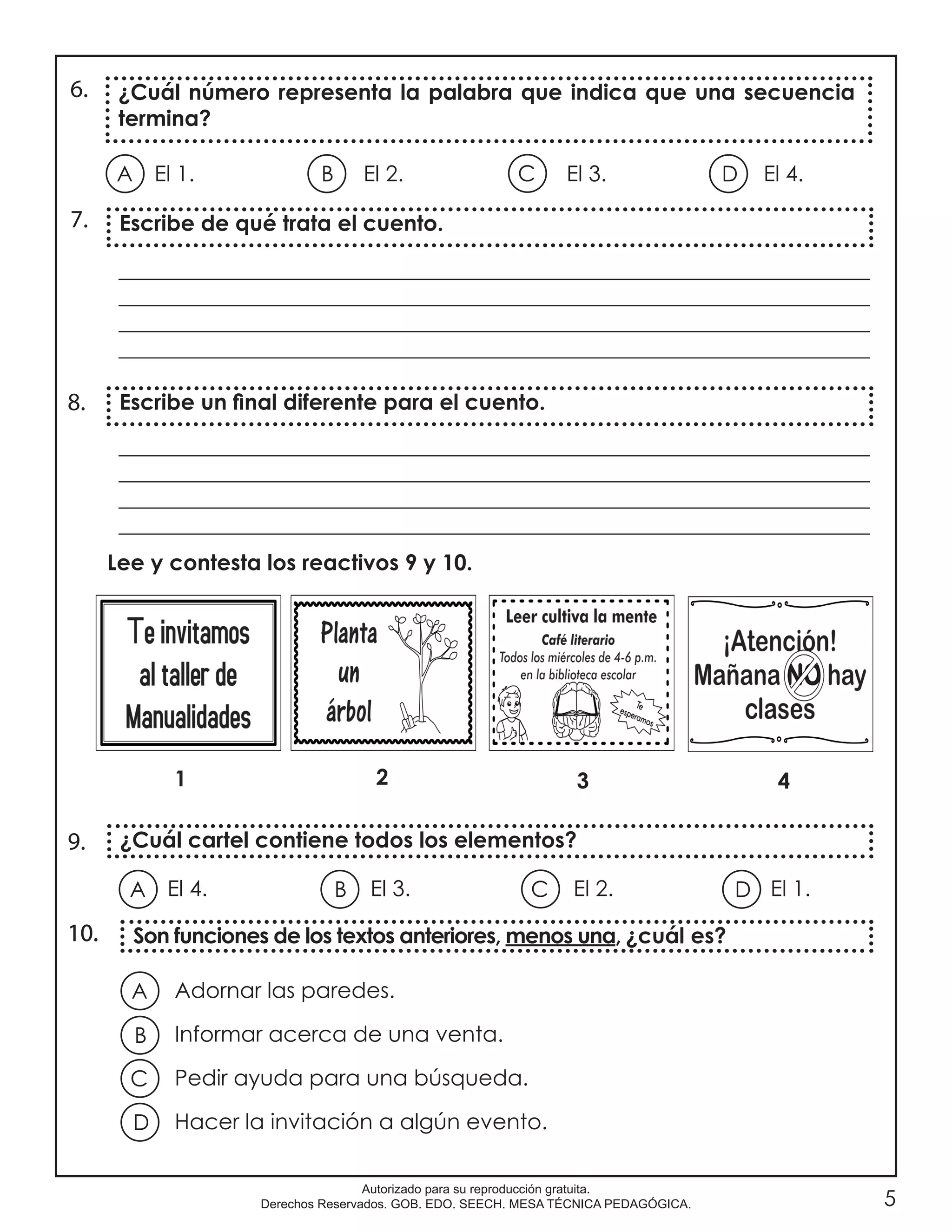 Cuadernillo de repaso 2º grado | PDF