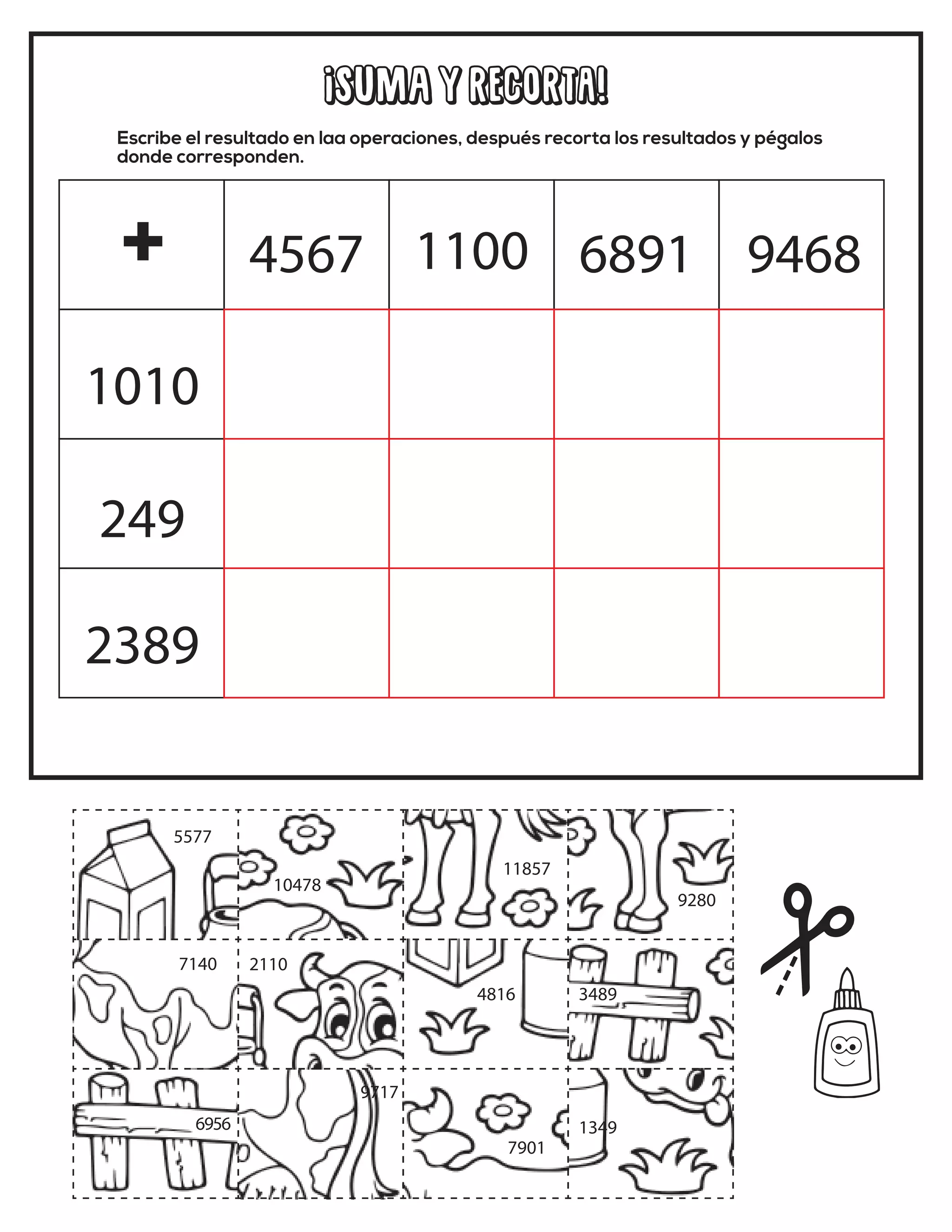 Rompecabezas Sumas Y Restas Worksheet Diagram Visualizations