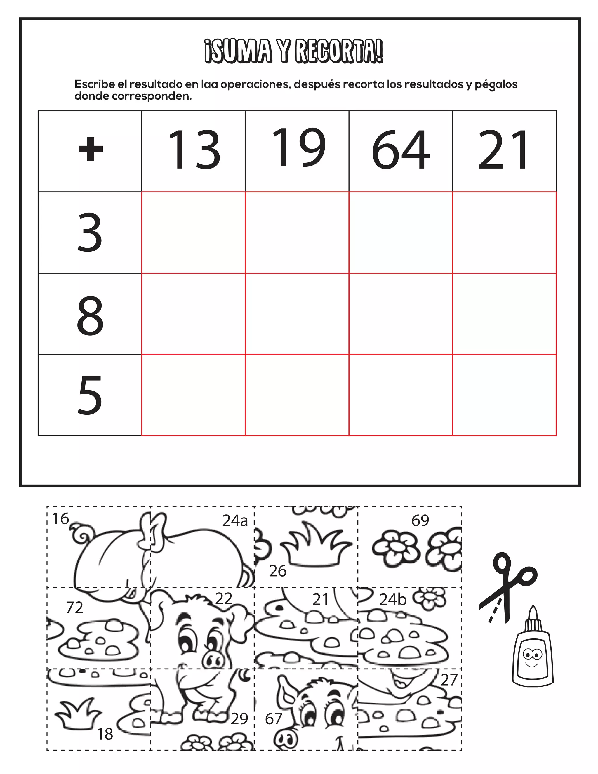 Rompecabezas De Sumas Y Restas Para Imprimir Pdf, 49% OFF