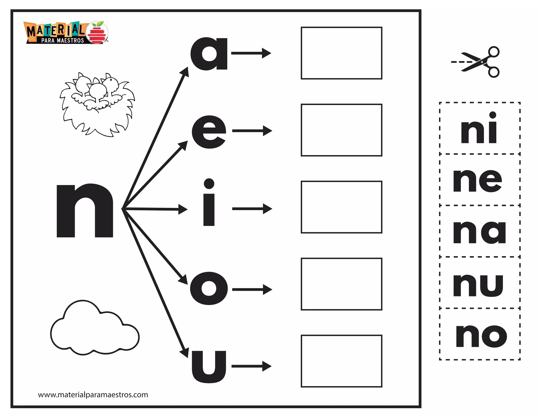 Mi Cuadernillo De Slabas Actividades De Lectura Cuaderno De