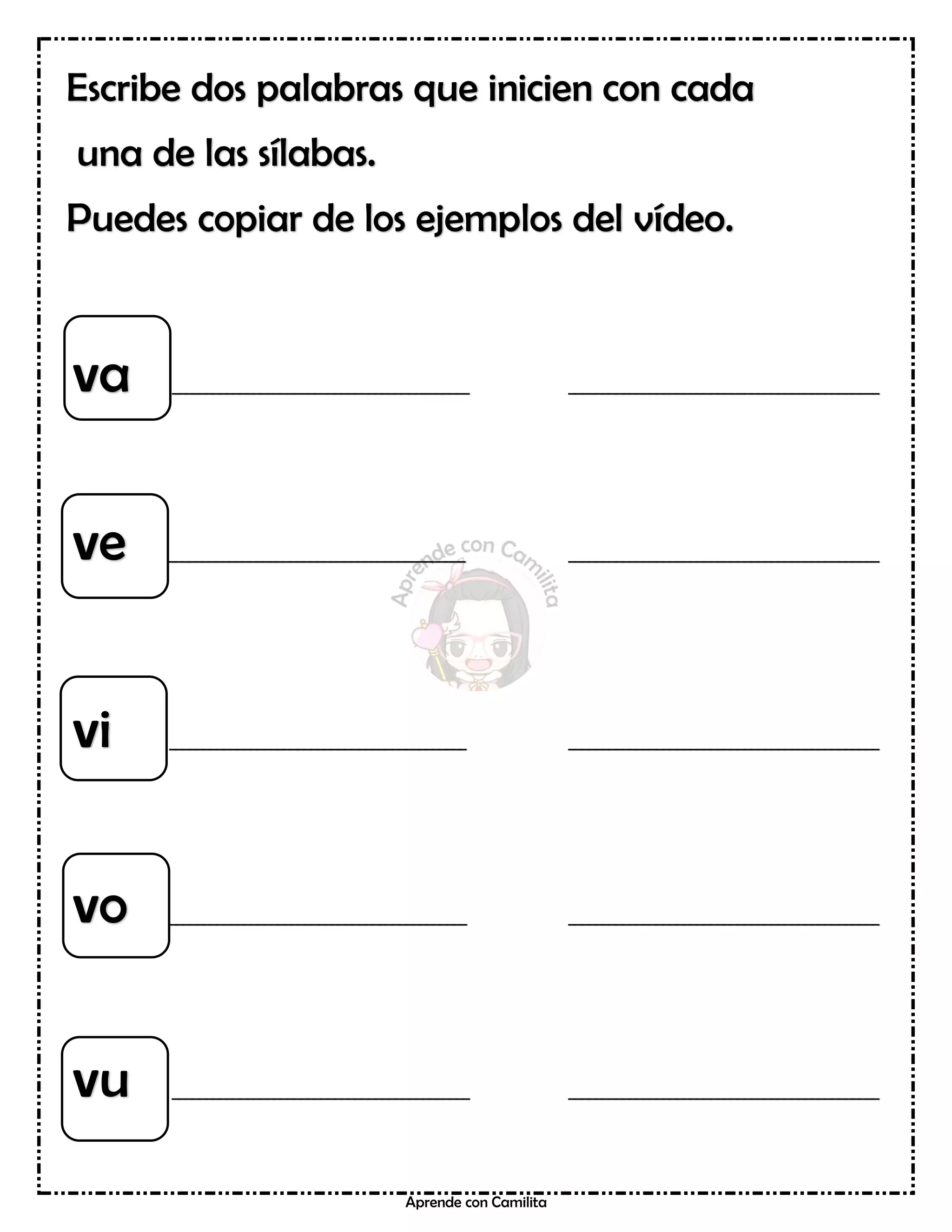 CUADERNILLO DE SÍLABAS N°2 Aprende con Camilita.pdf