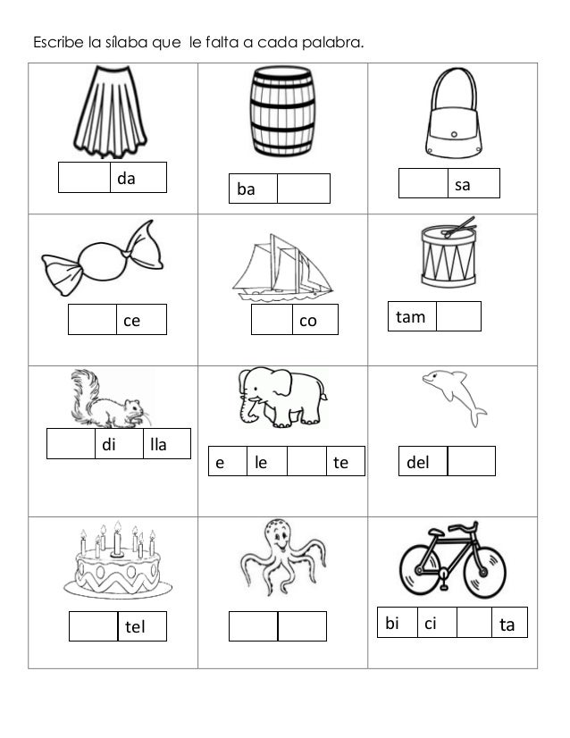 Cuadernillo de trabajo silabicos alfabeticos