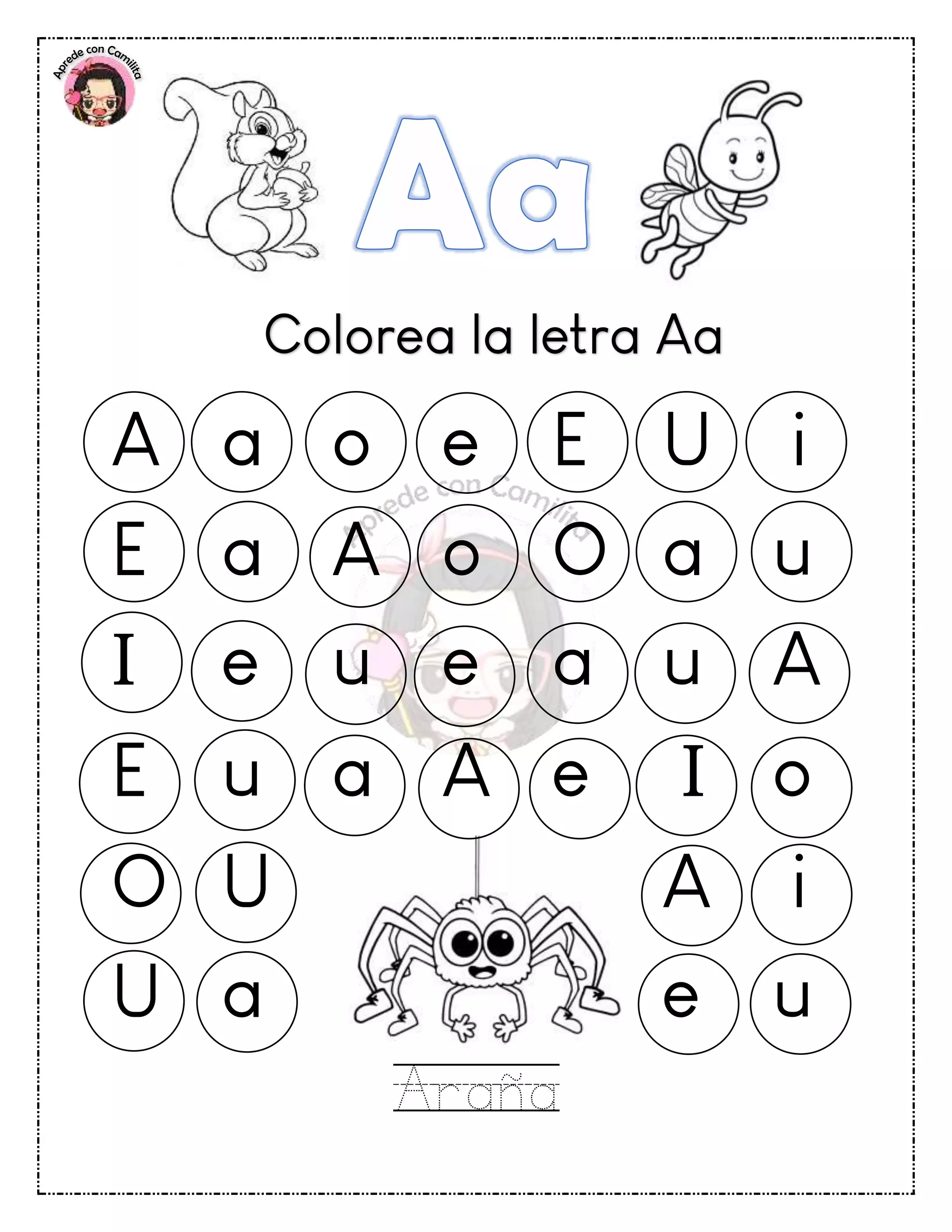 Cuadernillo Para Trabajar Las Vocales 1 Imagenes Educativas