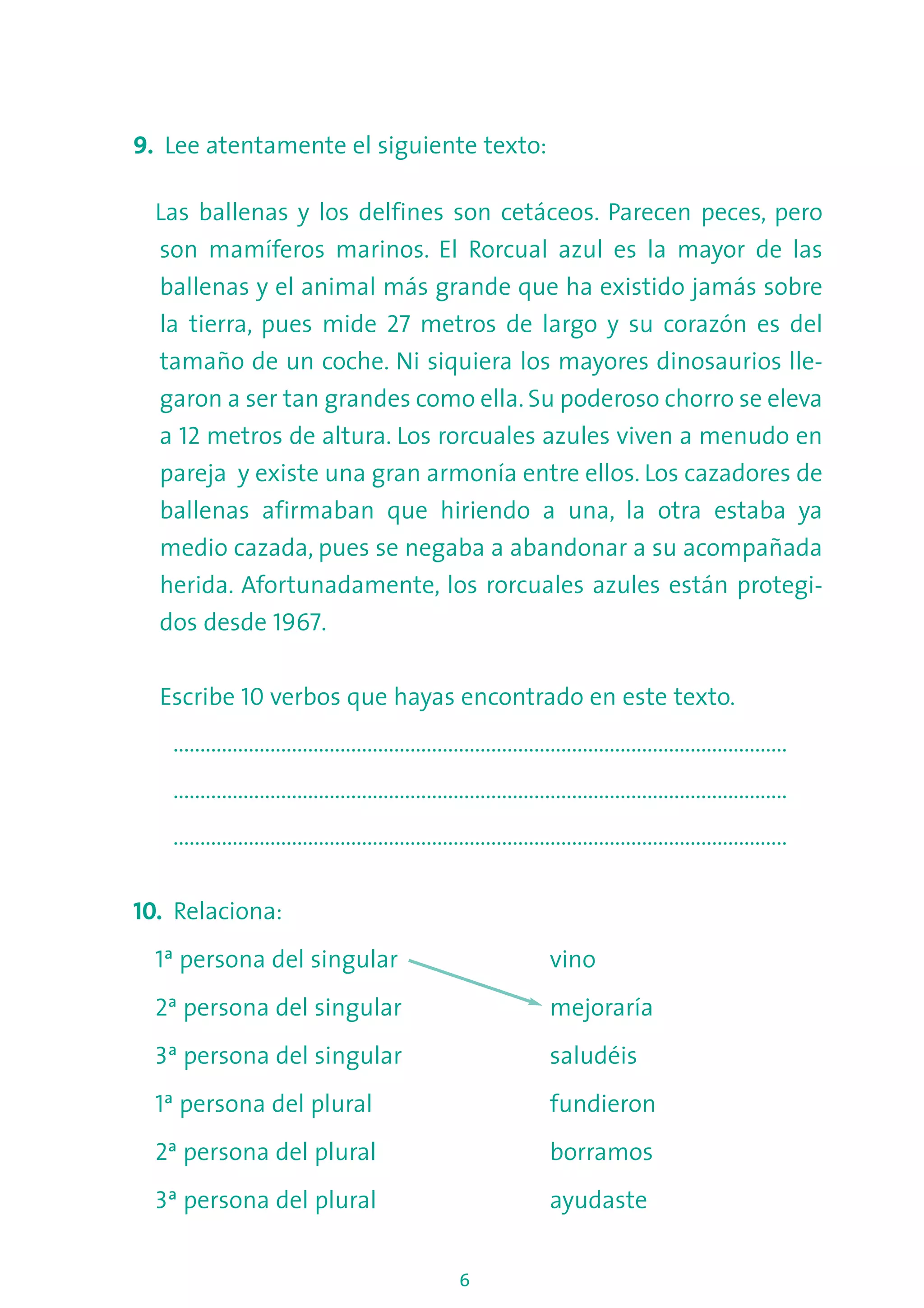 Cuadernillo lengua 4º primaria | PDF