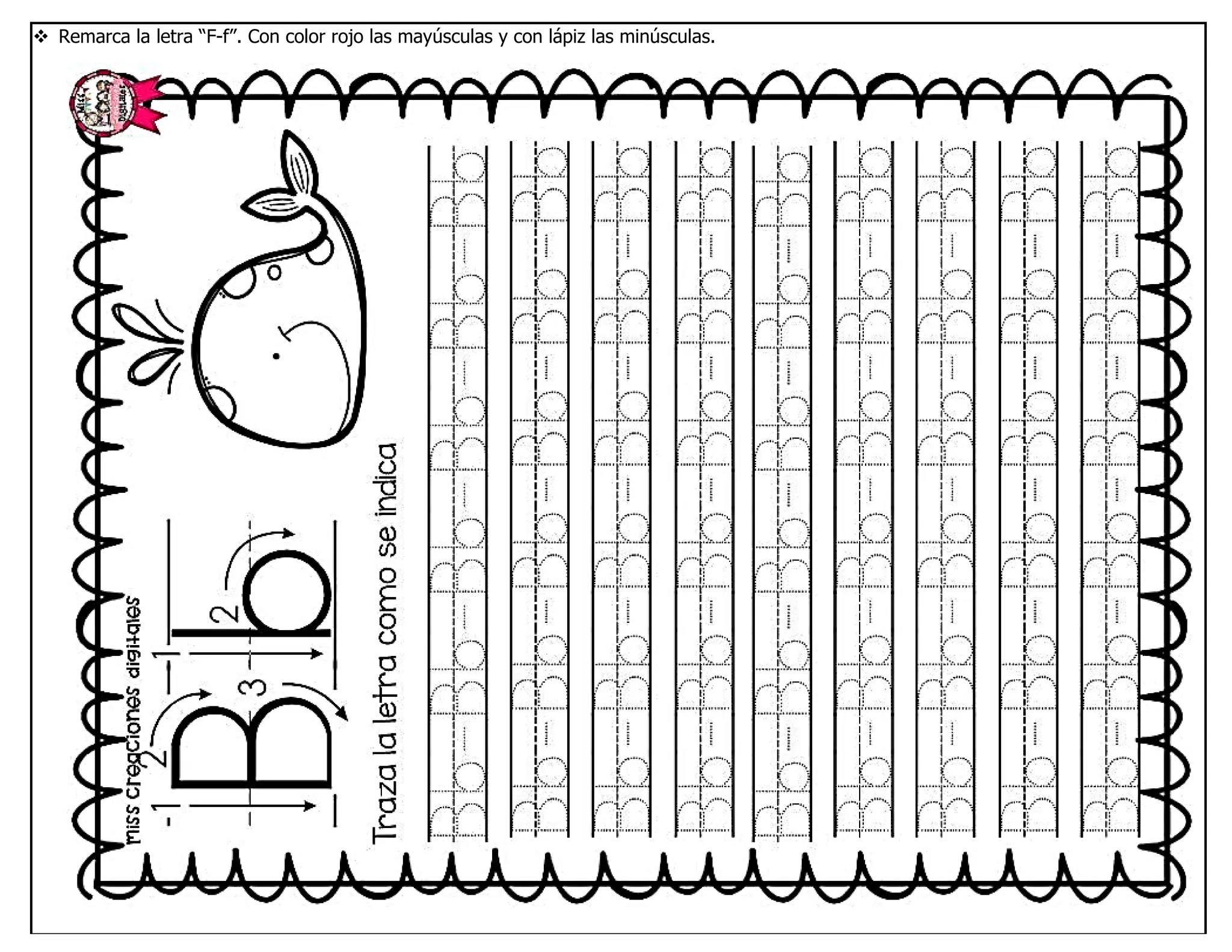 CUADERNILLO DE APOYO PARA LA LECTOESCRITURA LETRA Bb | PDF