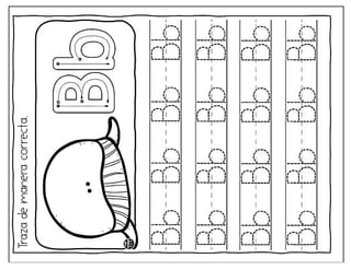 CUADERNILLO DE APOYO PARA LA LECTOESCRITURA LETRA Bb | PPT