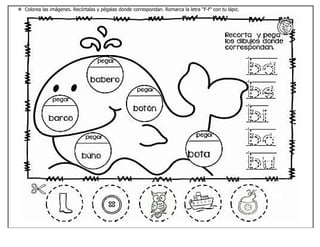CUADERNILLO DE APOYO PARA LA LECTOESCRITURA LETRA Bb | PDF