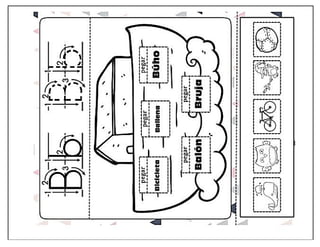 CUADERNILLO DE APOYO PARA LA LECTOESCRITURA LETRA Bb | PPT