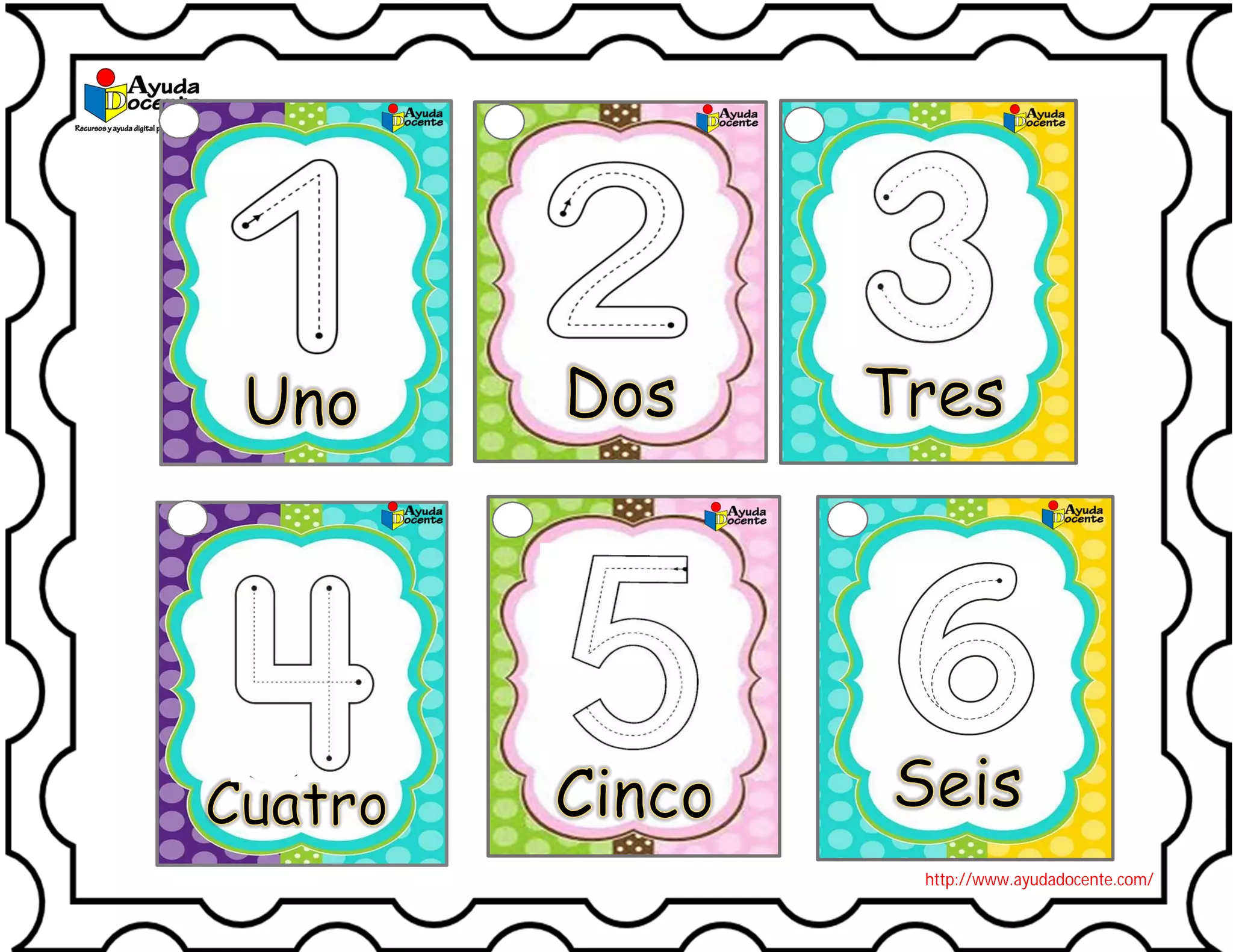 Cuadernillo mis primeros numeros | PDF