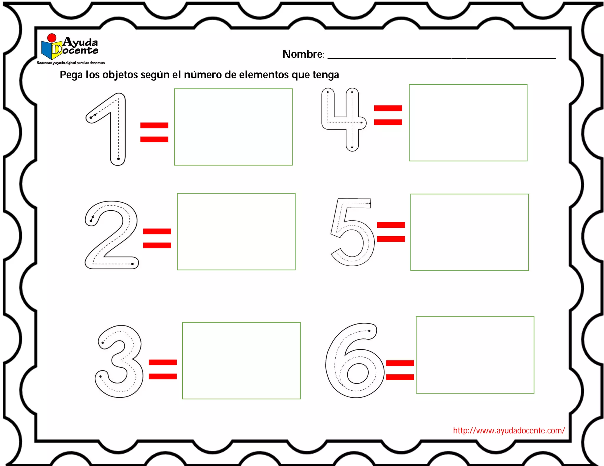Cuadernillo mis primeros numeros | PDF