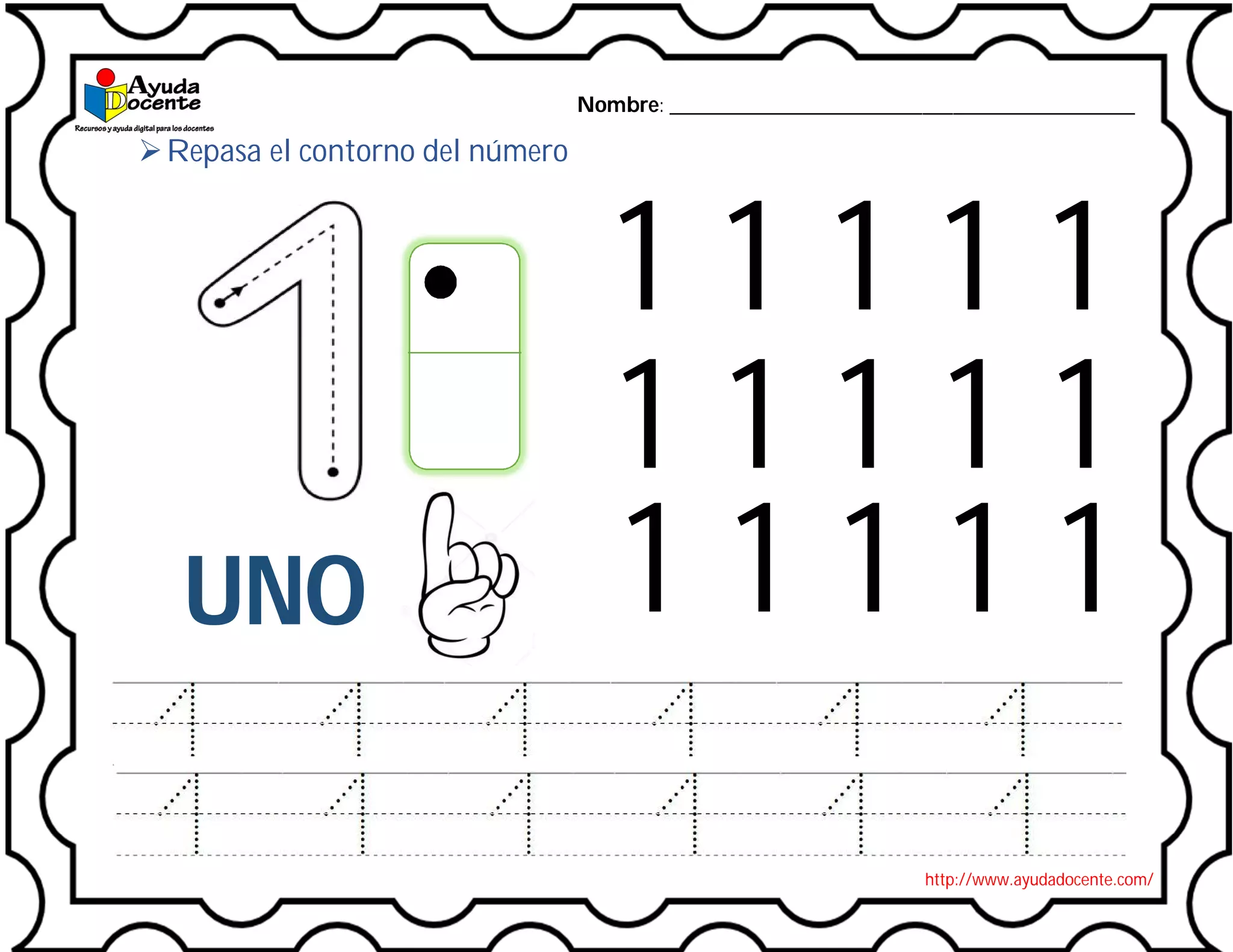 Cuadernillo mis primeros numeros | PDF