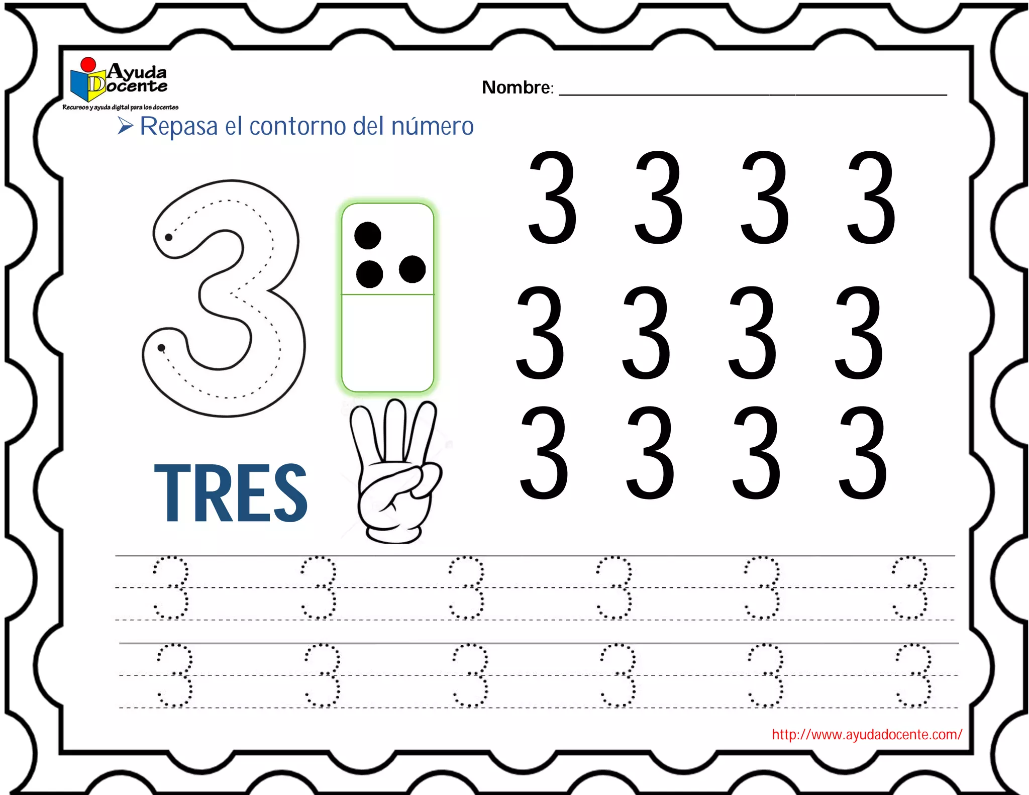 Cuadernillo mis primeros numeros | PDF