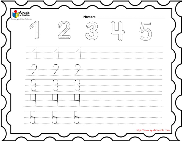 Cuadernillo mis primeros numeros | PDF